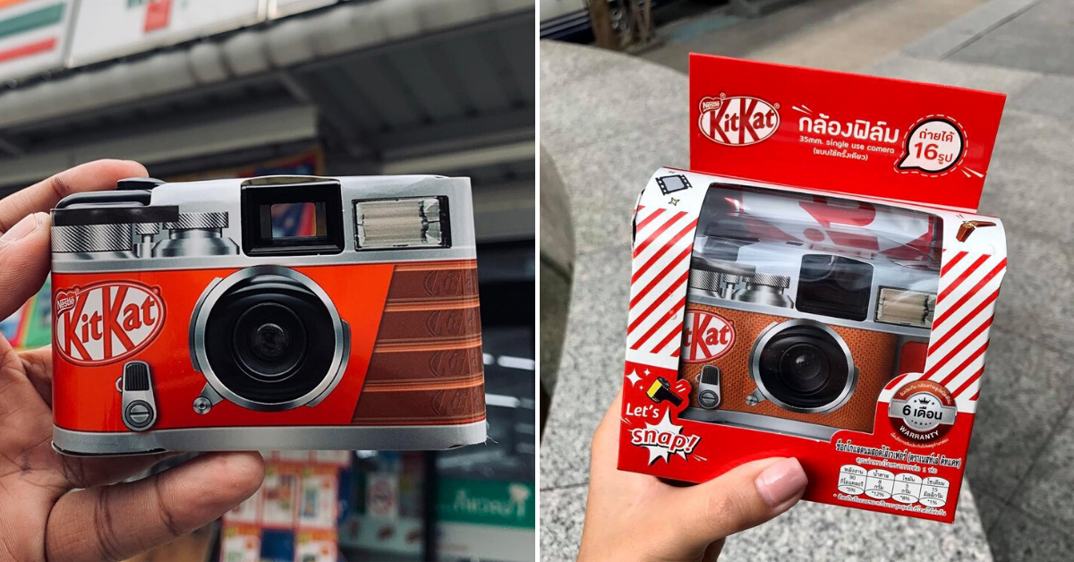 Kit Kat Film Camera Is Available In 7-Eleven Thailand For 255 Baht ...