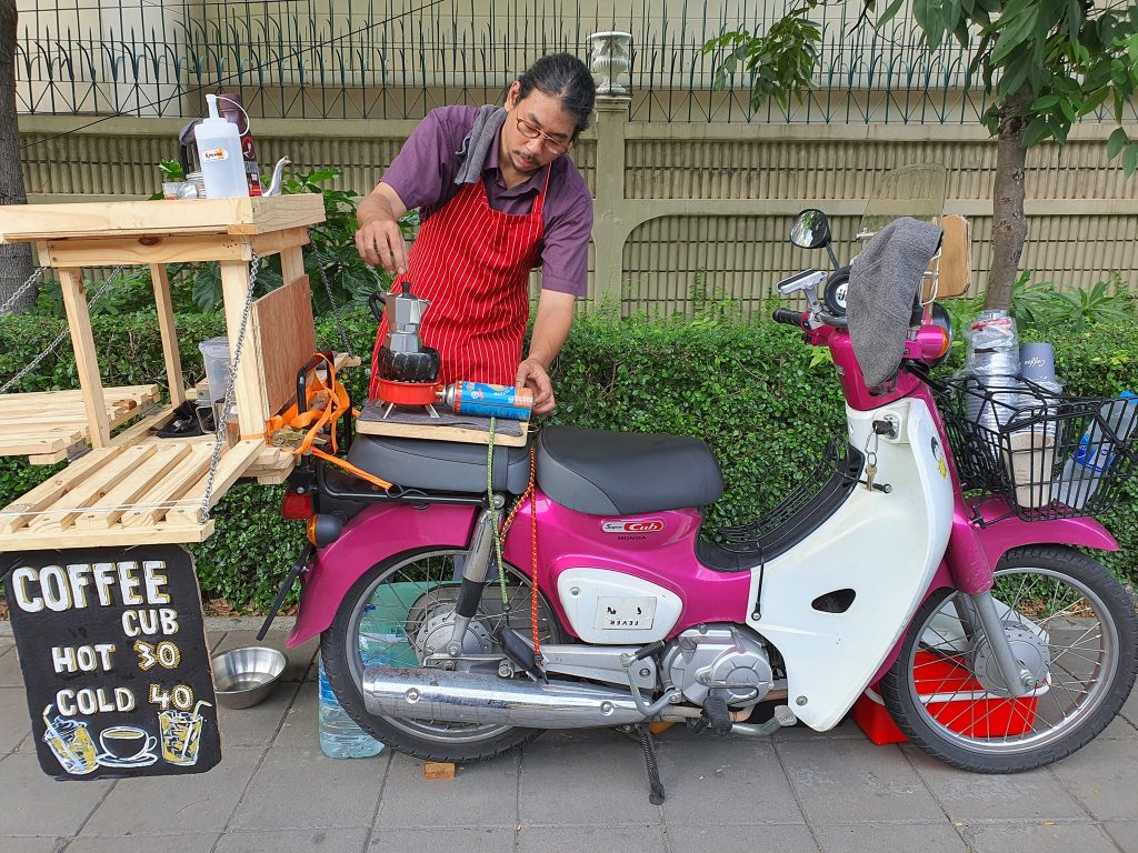 This Self Taught Barista Sells Quality Coffee From Only $1 On A Pink ...