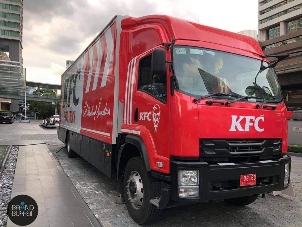 Asia's First KFC Food Truck In Bangkok Lets You Savour Fried Chicken On The Go - Bangkok Foodie