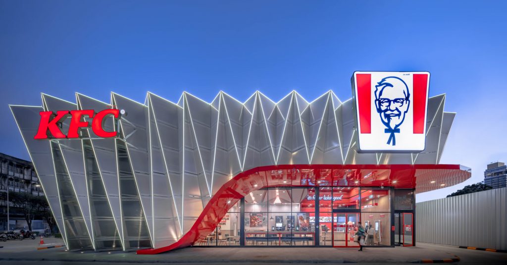 This Futuristic KFC Drive-Thru Outlet In Bangkok Is Already Making ...